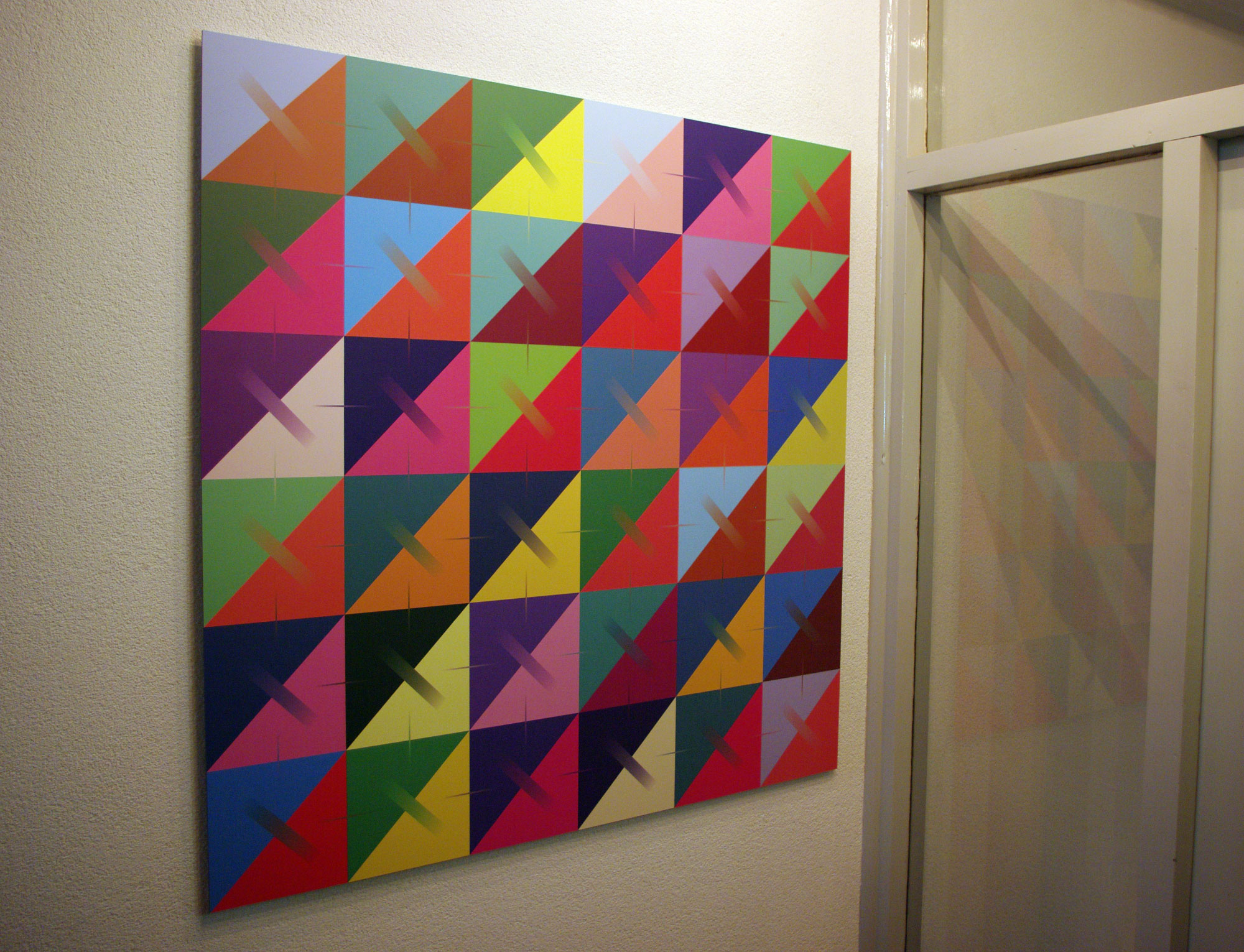 Triangles & Gradients #1 – Arjen Eshuis – Modern Graphic Art